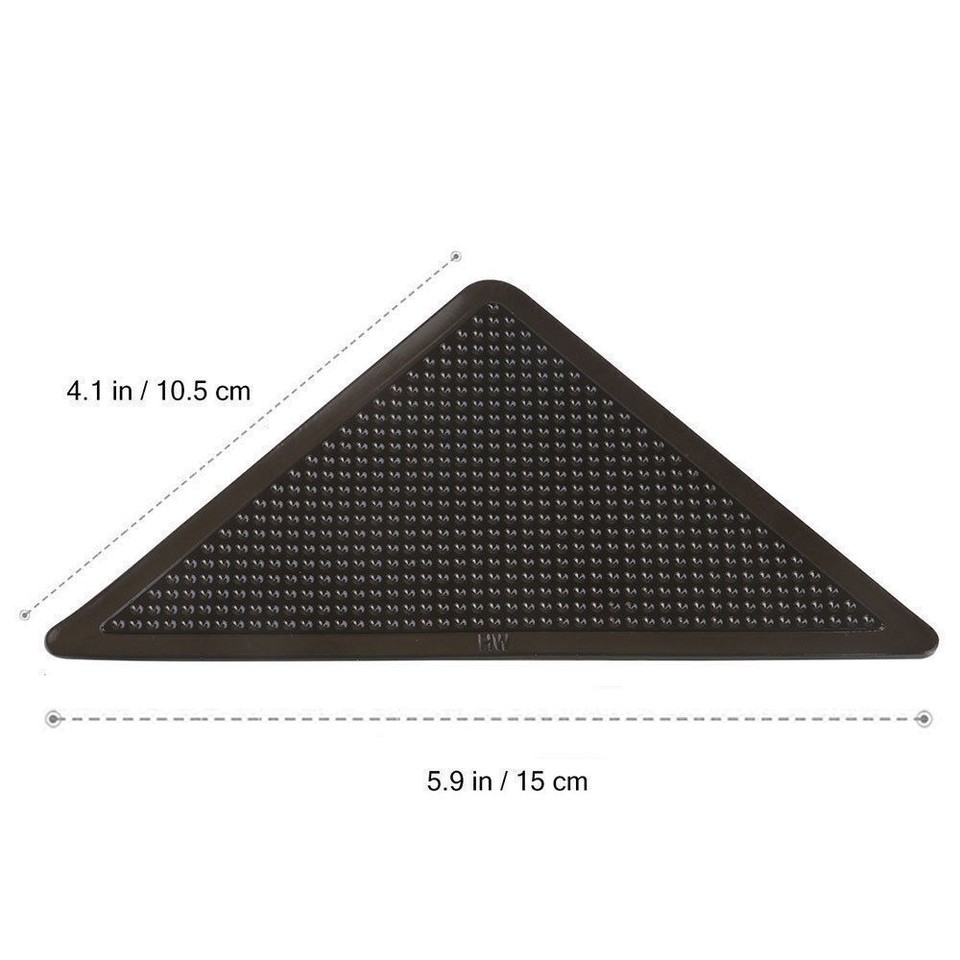 8× Reusable Rug Carpet Mats Grippers Anti Slip Stopper Washable Grips ...