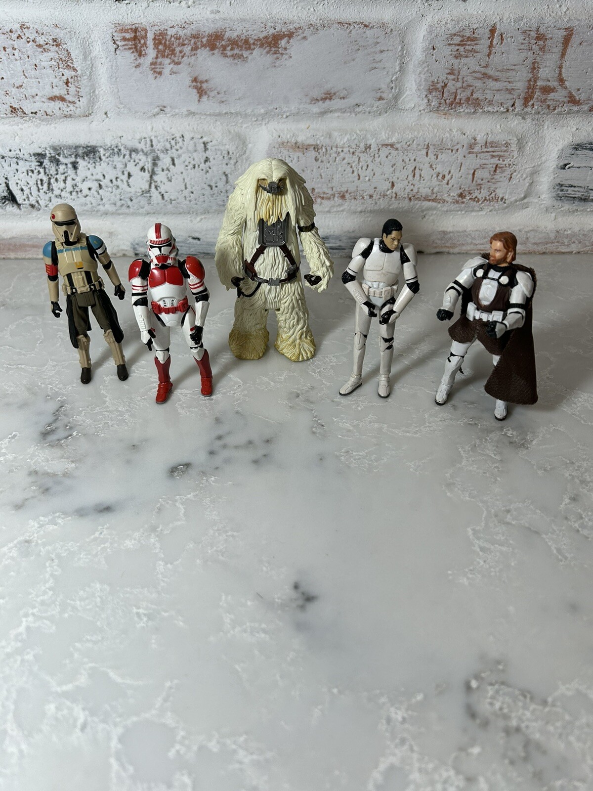 Star Wars Action Figure Lot Rogue One Moroff & Scariff - Obi Wan Shock ...