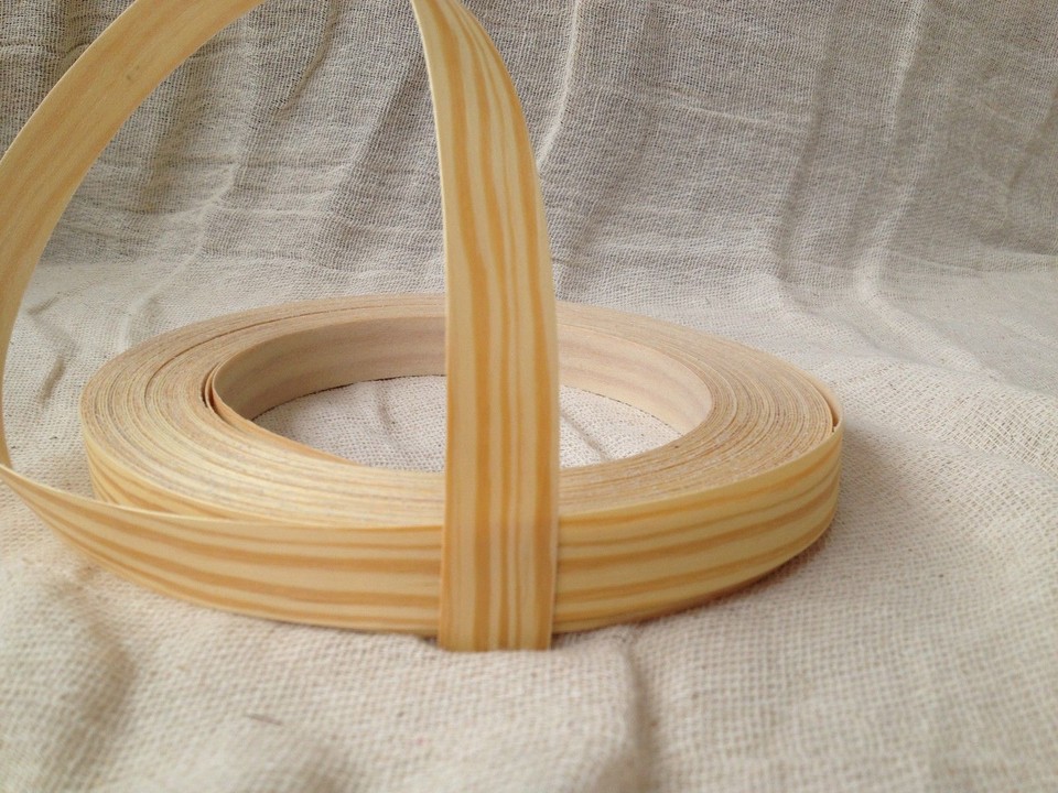 Real Wood Veneer Iron on Edging Tape/Edge Banding 18mm,22mm,30mm,40mm ...