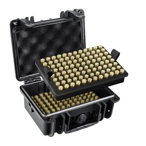 192Round Ammo Storage Box Ammo Case 9mm Ammo Case Waterproof Ammo ...