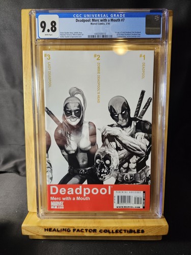 Deadpool Merc With A Mouth #7 CGC 9.8 Marvel 1st Appearance of Lady ...