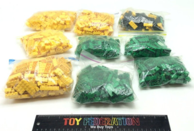 Mixed YELLOW & GREEN Lego, Mega Bricks, Parts & Pieces | eBay