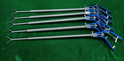 5pc Laparoscopic Tenaculum Forceps D/A 15mm/12mm Endoscopy Reusable ...
