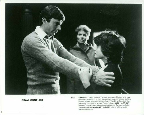 FINAL CONFLICT SAM NEILL LISA HARROW BARNABY HOLM Original 8x10 Press ...