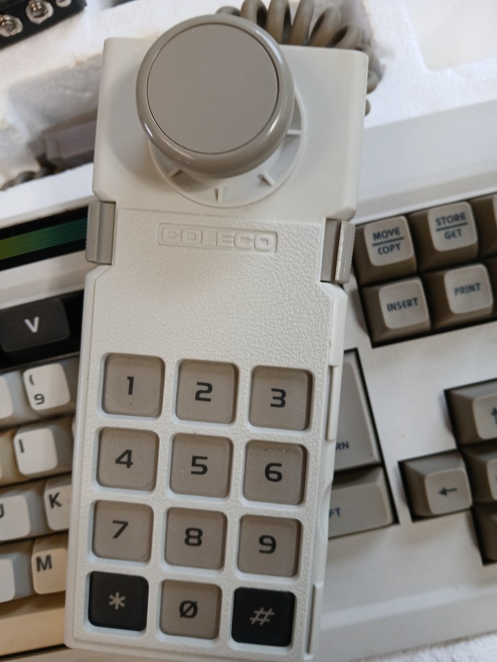 Colecovision Coleco ADAM Family Computer System Printer & Keyboard CIB ...