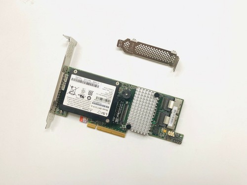 LSI MegaRAID 9266-8i 8Port Internal 1GB Controller Card+BBU09 BAT1S1P-A ...