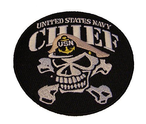 Navy Senior Chief Skull