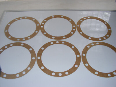 MILITARY 6x6 Truck 5 TON AXLE FLANGE HUB GASKET SET OF SIX M54 M809 ...