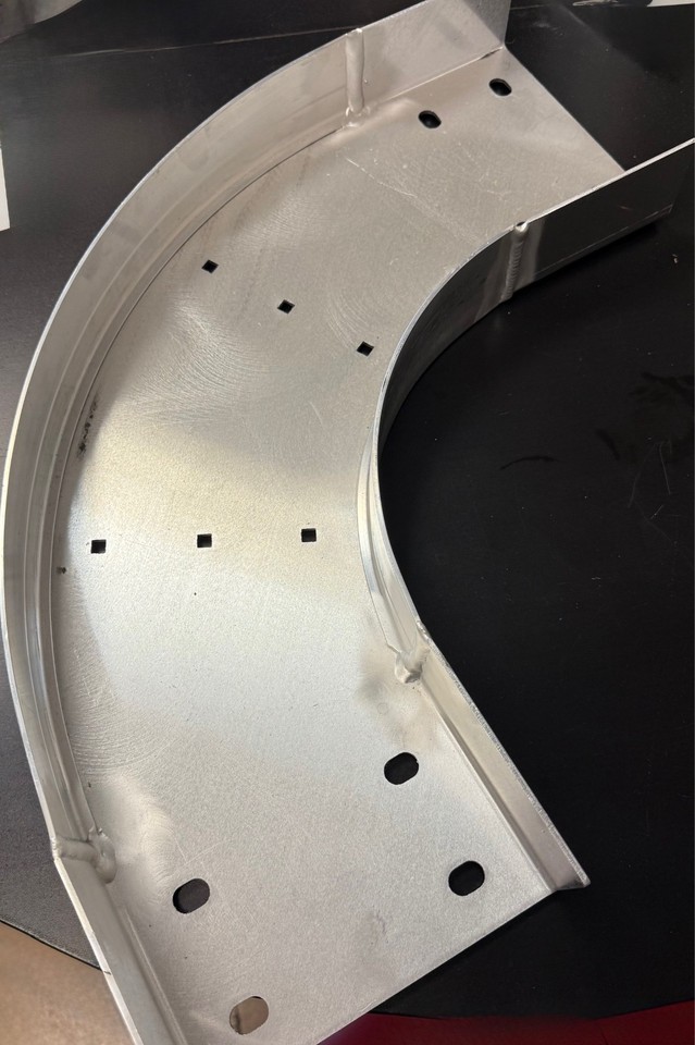 James C. White Co. Aluminum Elbow Tray Channel e 6" Wide 2" Depth | eBay