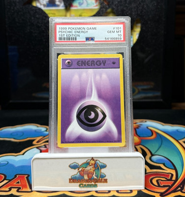 Psychic Energy 101/102 Base Set (Shadowless) PSA 10 Pokemon | eBay