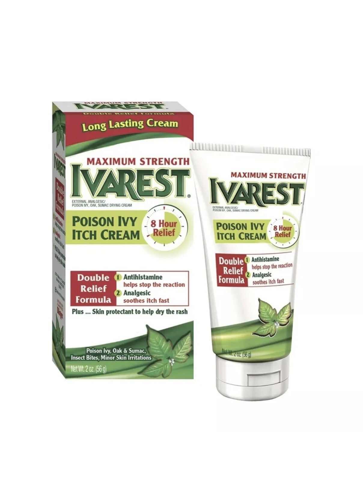 Ivarest Anti-Itch Cream, Maximum Strength, Medicated, 2 Ounce | eBay