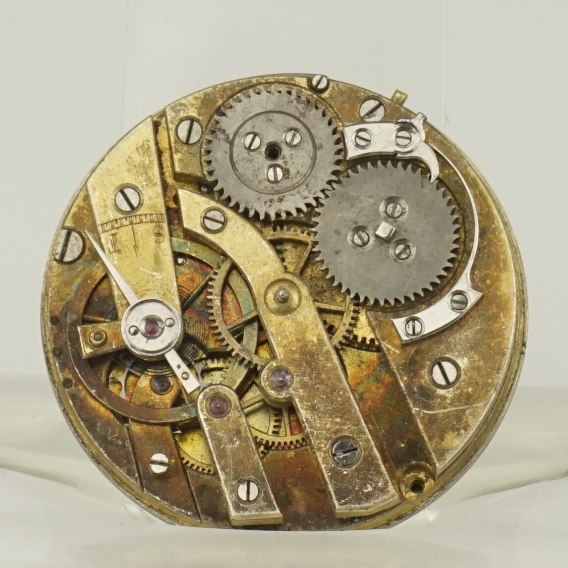 Rare! Pocket Watch Movement no fusee duplex chronomet… - Gem