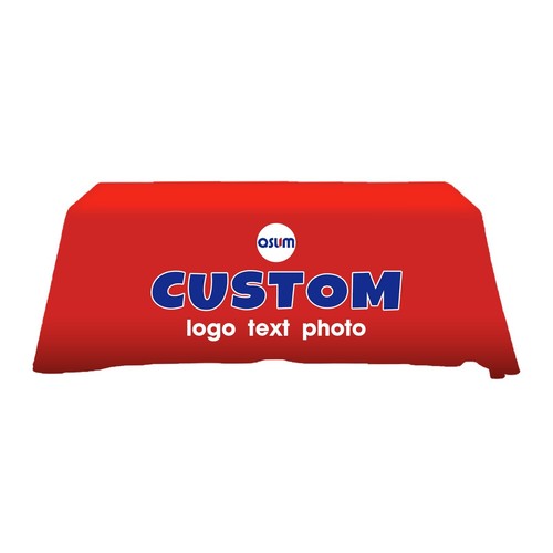 Custom Table Cloth with Business Logo,Personalized Polyester Spandex ...