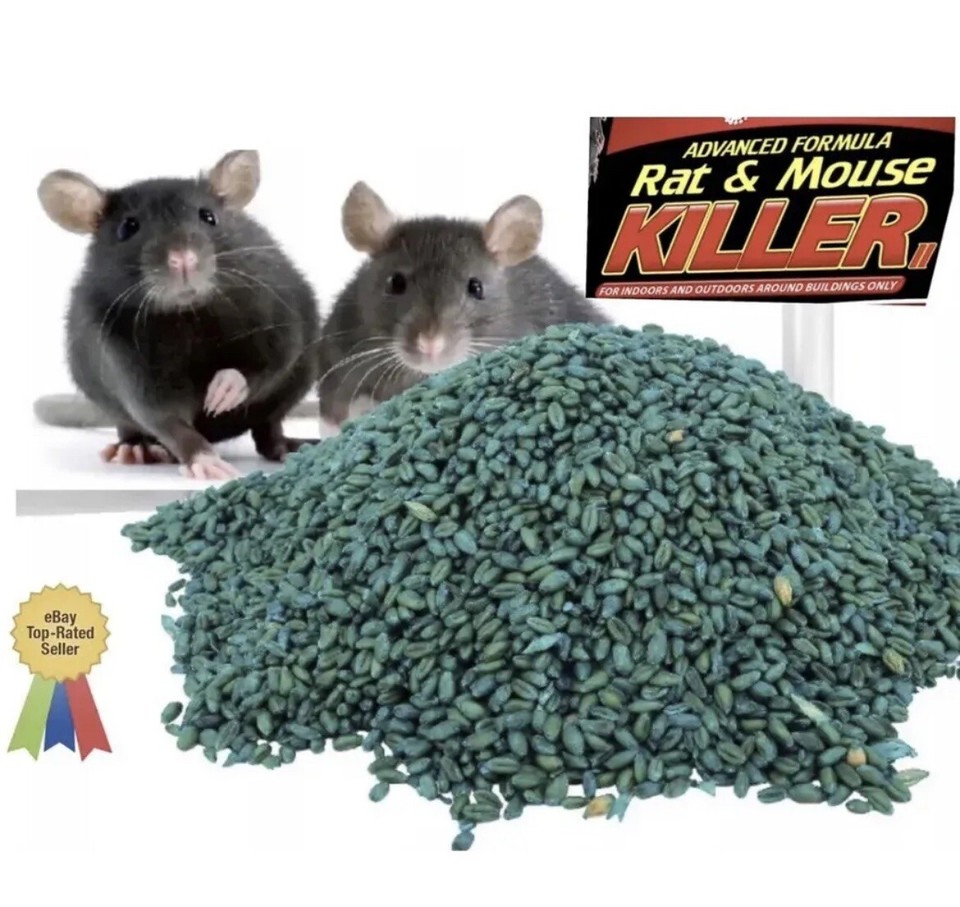Rodent Poison Bait Killer Strong Rat Mouse Bait 20g Fast Shipping UK ...