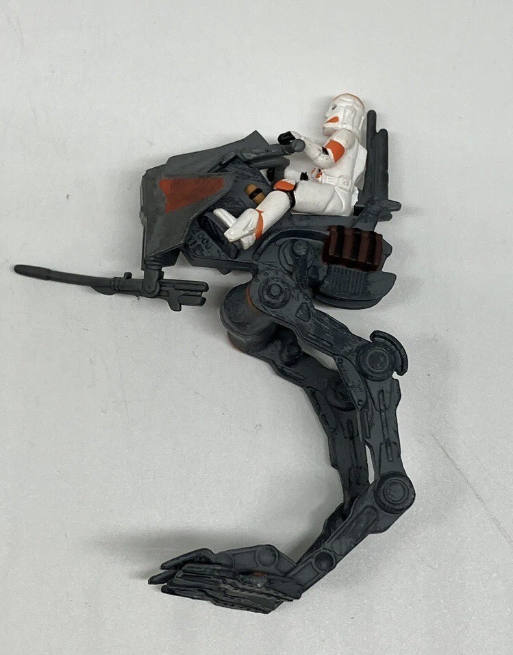 Star Wars Clone Wars AT-RT Kashyyk Titanium Serie 3” Die Cast 2005 LFL ...
