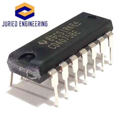 1PCS CD4075BE CD4075 CMOS Triple 3-Input OR Gate IC NEW DIP14 | eBay