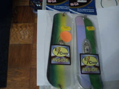 2 - PRO TROLL 8 " LIGHTED FLASHERS/WITH E CHIP (MIXED LOT) NIP LOT Z | eBay