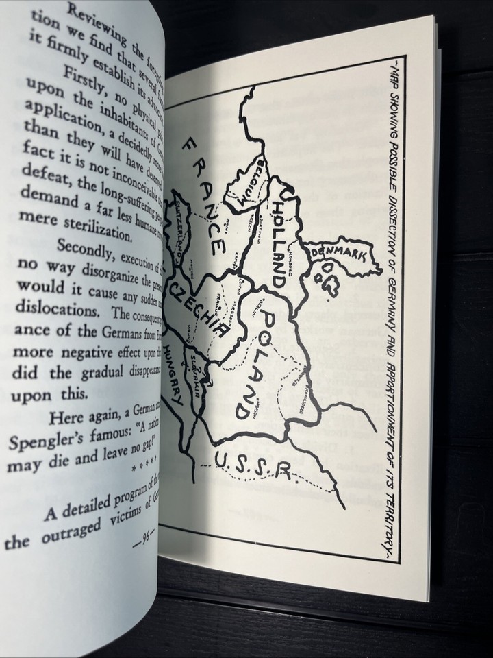 Germany Must Perish! by Theodore N. Kaufman , Hitler Fears, Reprint ...