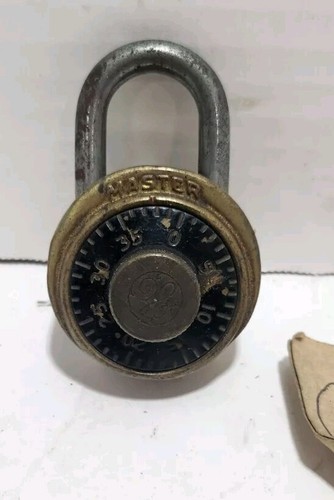 vintage master champ combination lock Serial #335924 1930's? | eBay