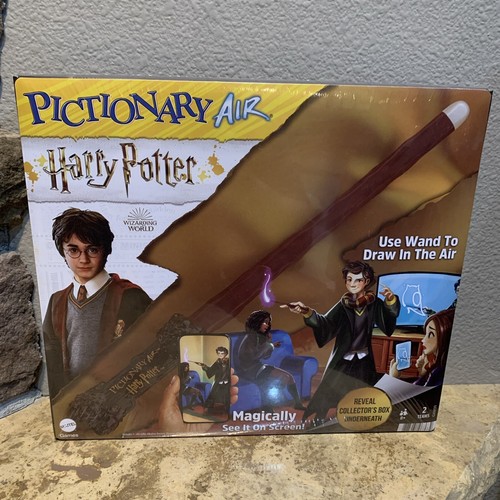 Pictionary Air Harry Potter Drawing Game Wand Interact Fantasy Mattel ...