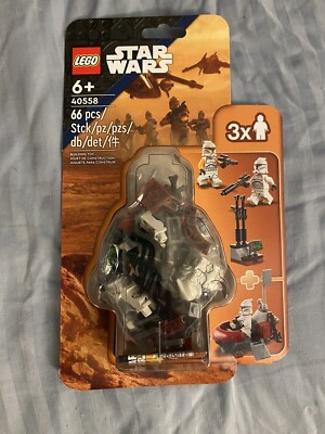 LEGO 40558 Star Wars Clone Trooper Command Station New Retired Clone ...