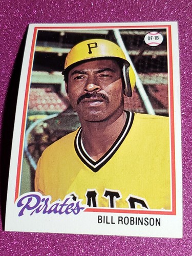 Bill Robinson 1978 Topps Baseball #455 Pittsburgh Pirates | eBay
