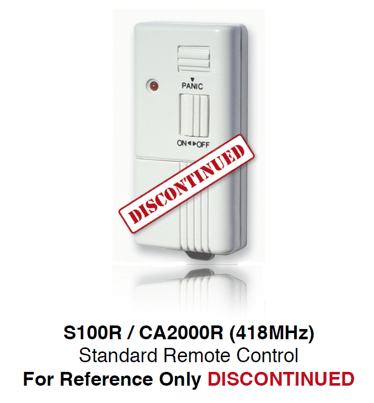 Response Alarm Remote S100R/CA2000R 418MHz Executive Remote TWIN PACK ...