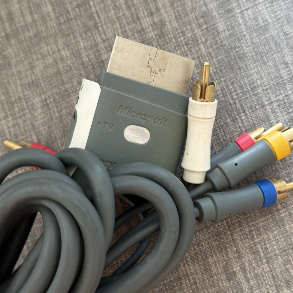 Genuine Microsoft Xbox 360 Console HD AV Cable Component X810972-001 ...