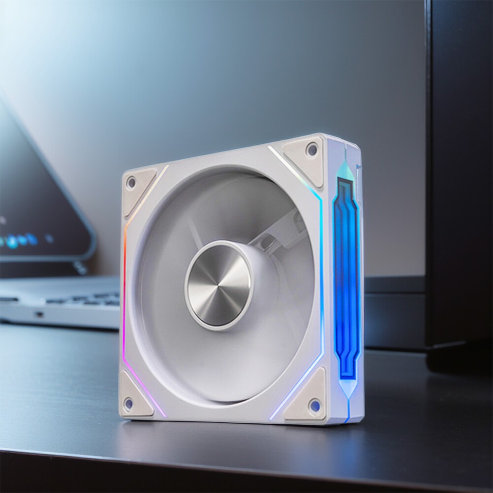 120mm PC Case Fan 800-1800RPM 5V 3Pin ARGB Case Cooler Fan 4Pin PWM ...