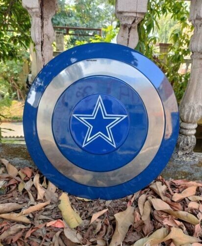 New Year Captain America Shield Handmade 1:1 Scale Full Size Battle ...
