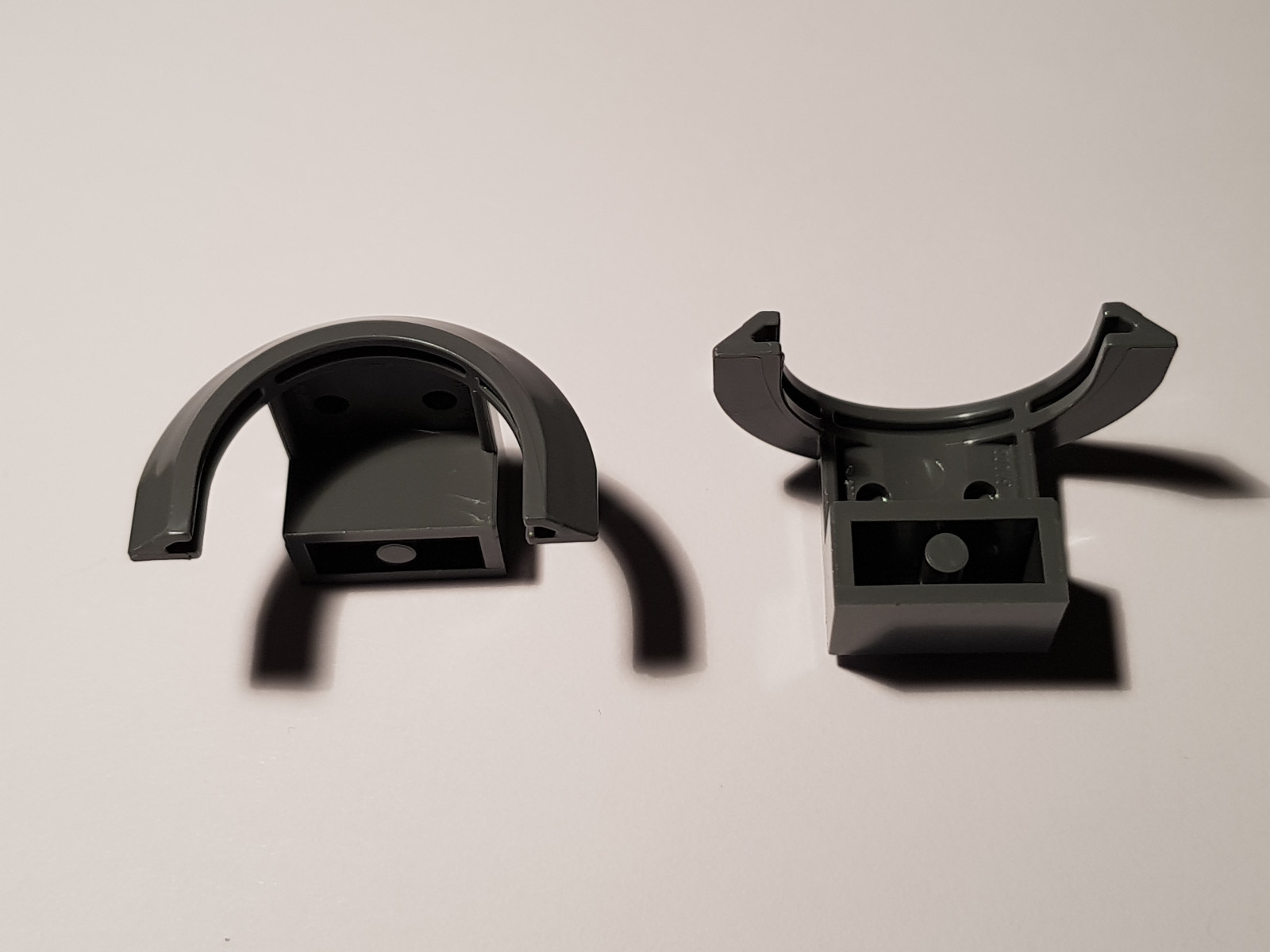 LEGO® 4 x 50745 Kotflügel 4 x 2 1/2 x 1 2/3 dunkelgrau 4260124 (TW50 ...