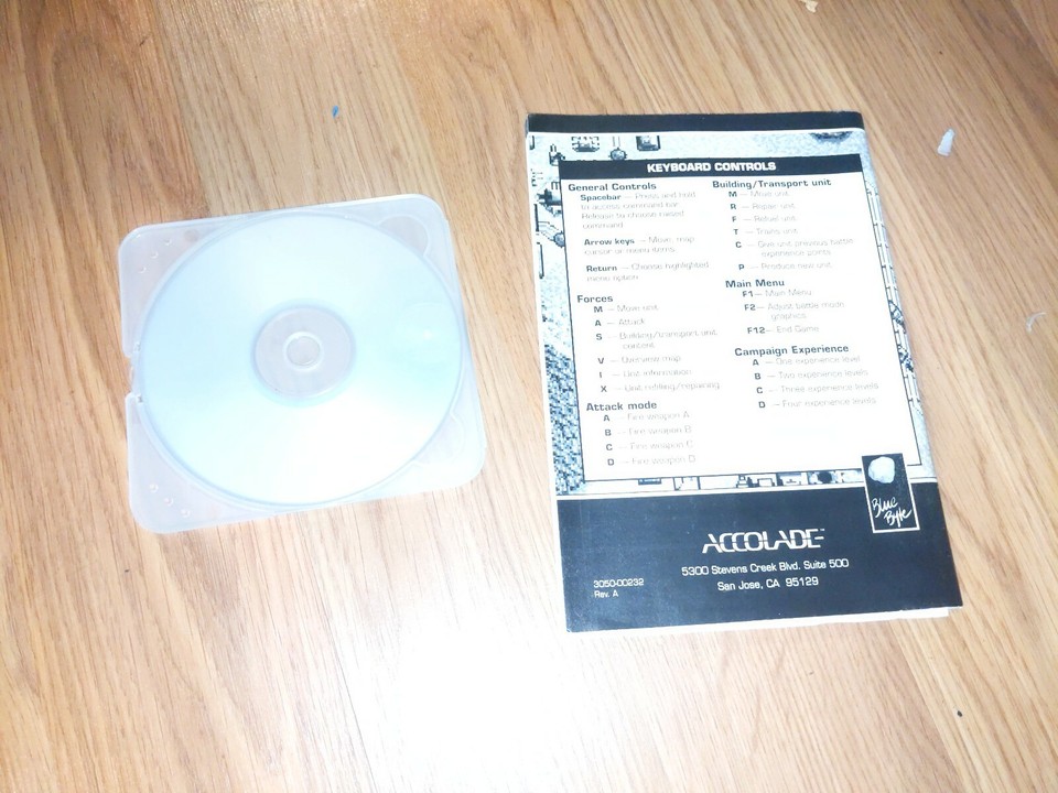 BATTLE ISLE 2200 Computer Game 1994 CD PC Vintage Retro with ...