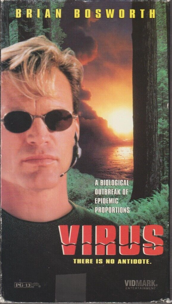 Virus VHS Very Good Brian Bosworth Leah Pinsent 31398648031| eBay