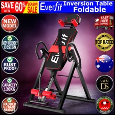 Everfit IVT-6315-BK Gravity Inversion Table - Black for sale online | eBay