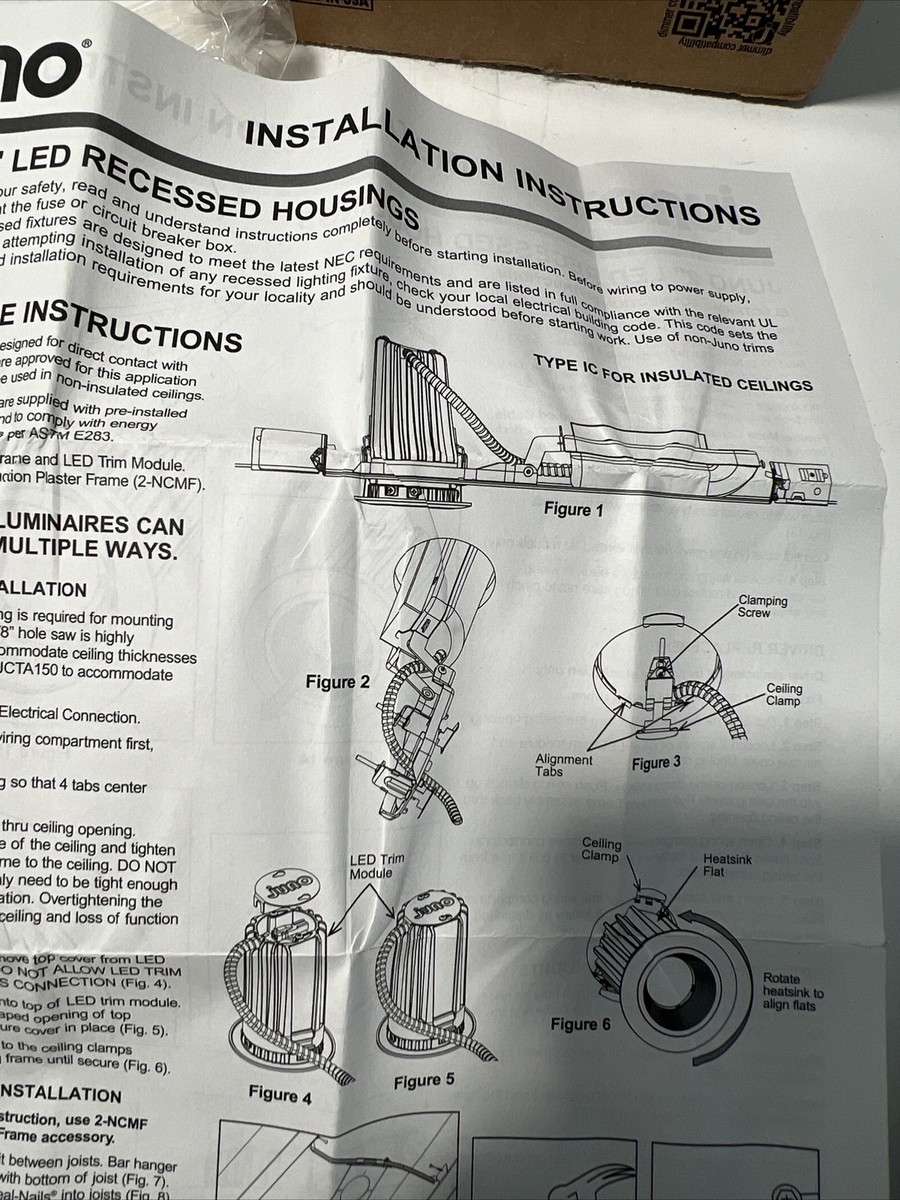 Juno Recessed Lighting Installation Instructions | Shelly Lighting