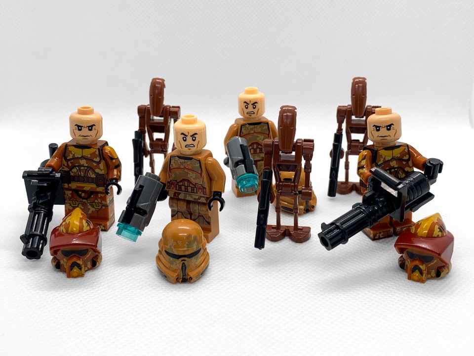 Lego Star Wars Geonosis Clone Troopers, ARF Troopers & Geonosis Battle ...