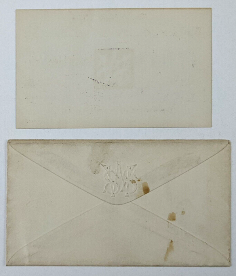 1871-72 West Side Sociable Club Cleveland OH Nelson's Hall VTG ...