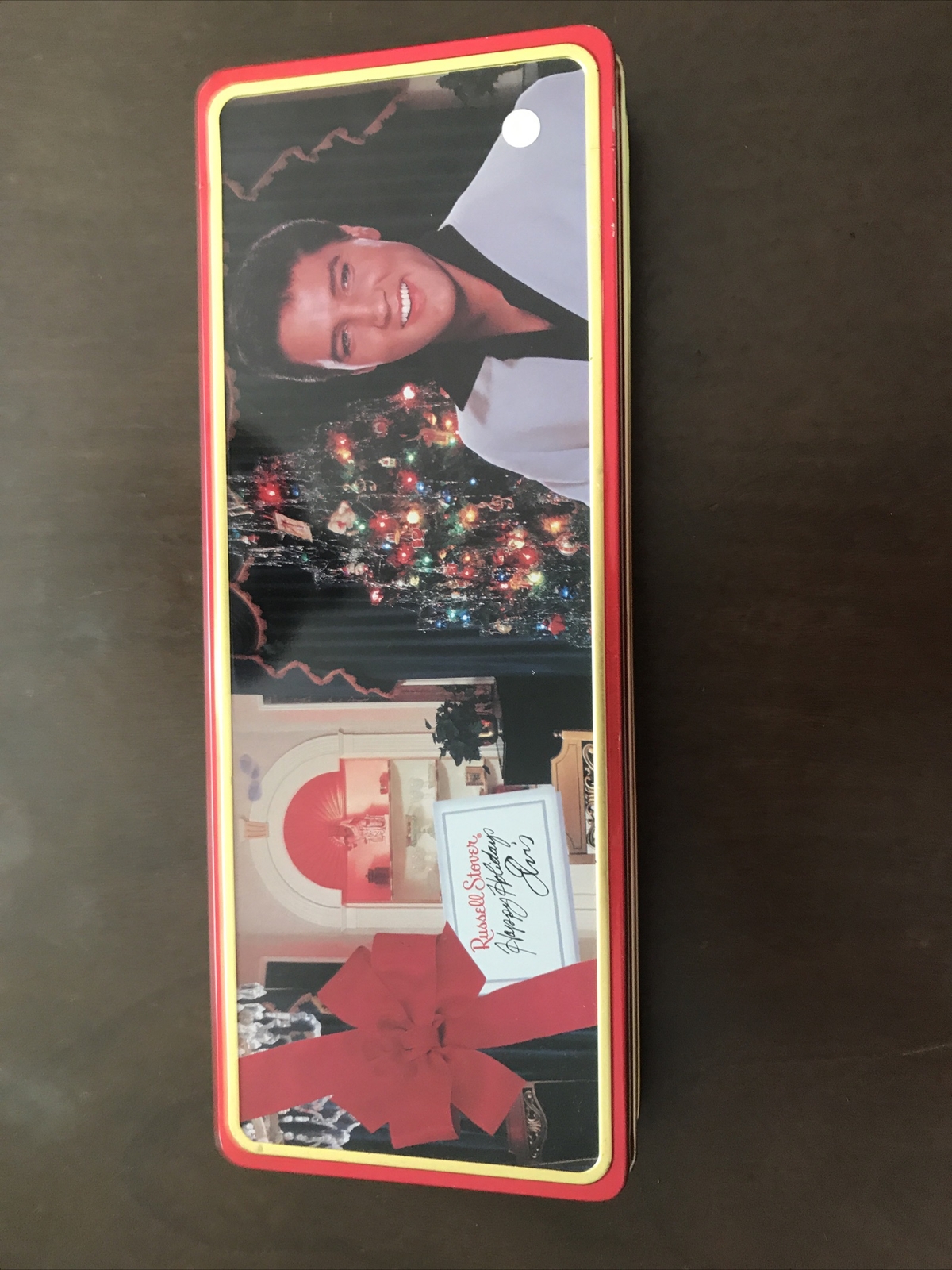 Elvis Presley Russell Stover Christmas Candy Tin Collectible Box 1999 ...