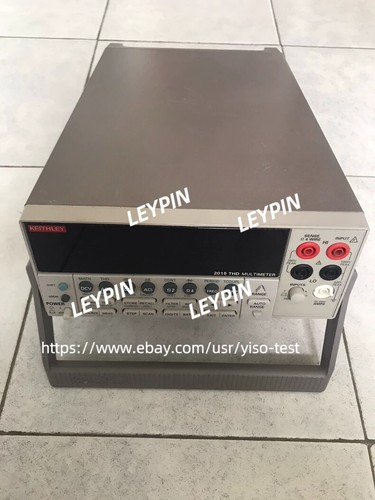 Keithley 2015 THD 6½ Multimeter 6.5 Digital Distortion Analyzer DMM ...