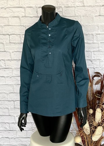 Behaviour Lucilla Barbieri Damen Bluse Tunika in Petrol Gr 38 42 neu ...