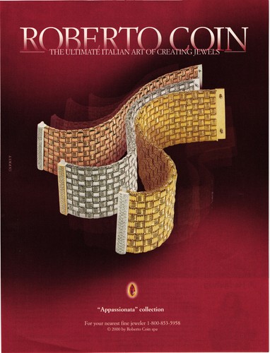 Roberto Coin Jewelry Print Advert Appassionata Collection | eBay