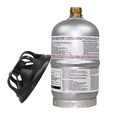 Flame King 1 LB Aluminum Camping Cylinder Rust-Free with Premium OPD ...