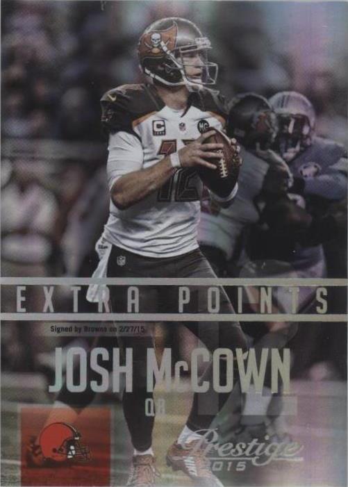 2015 Panini Prestige - Josh McCown #69 Extra Points Platinum /25 for ...