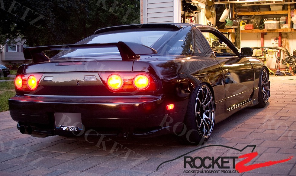 89-94 240SX S13 Silvia JDM Type X Style Spoiler Wing Kouki 180SX USA ...