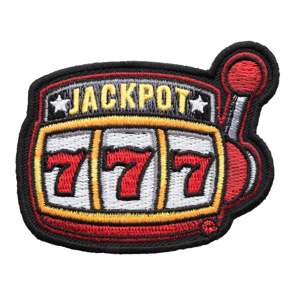 Jackpot Lucky Sevens Slot Machine Patch, Gambling Patches | eBay