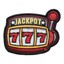 Jackpot Lucky Sevens Slot Machine Patch, Gambling Patches 840473129439 ...