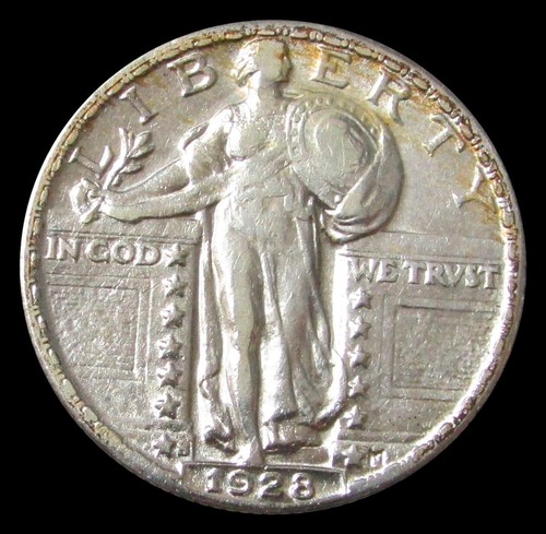 1928 S STANDING LIBERTY QUARTER 25C SLQ COIN | eBay