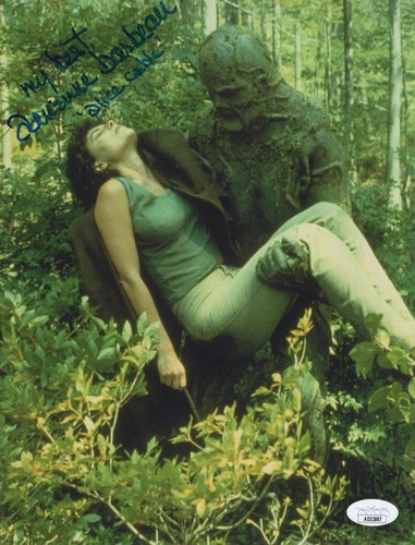 ADRIENNE BARBEAU Hand Signed SWAMP THING 8x10 Photo ALICE Autograph JSA ...