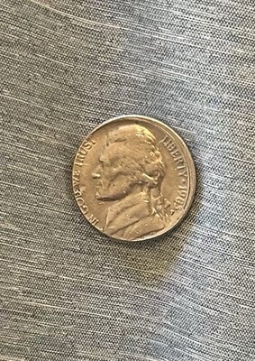 1983 P Jefferson Nickel ERRORS COIN Misaligned AM Touching Collectible ...