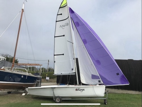 Topper Topaz Omega Large Family Sailing Dinghy used but in good ...